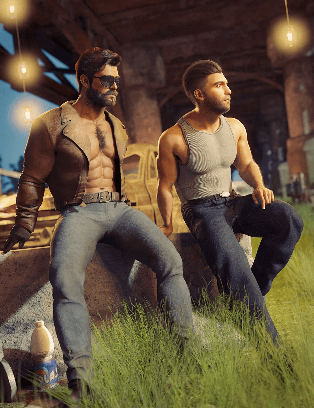 Jepe’s Dramatic Sit Poses For Genesis 9 And 8 Male 2026 - Free Daz 3D ...