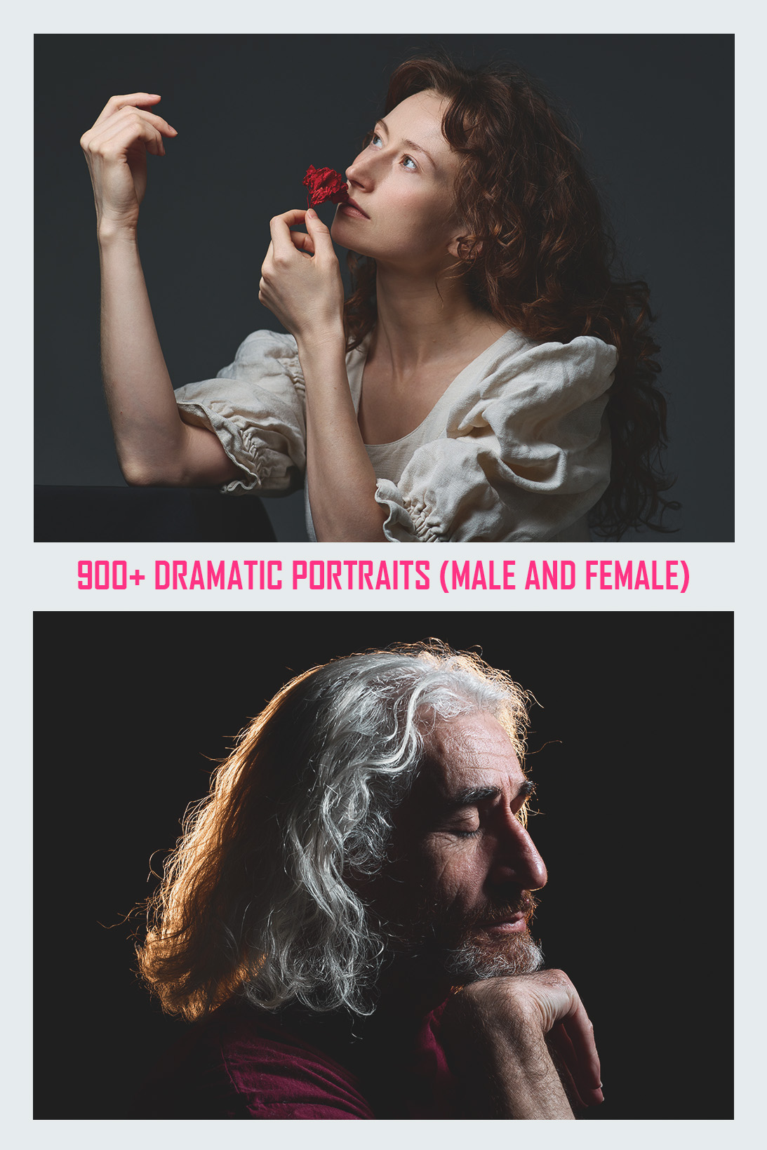 900+ Dramatic Portraits (Male And Female) 2025 - Free Daz 3D Models