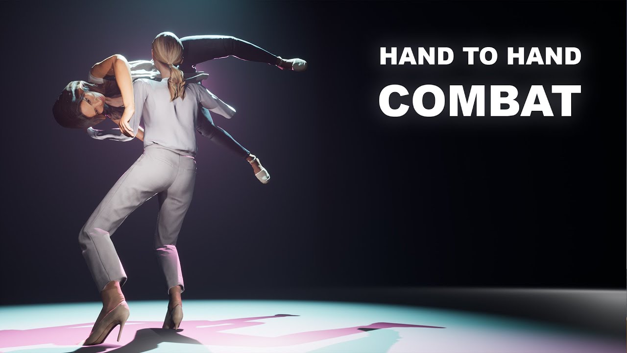 CodeLikeMe Unreal Training Hand To Hand Combat *Replacing Mannequin With Actual Game Characters ...