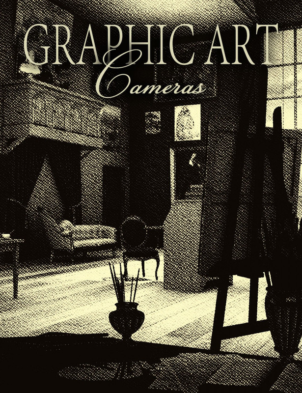 Graphic Art Cameras (re-upload Of Dead Post, NLA) 2026 - Free Daz 3D Models