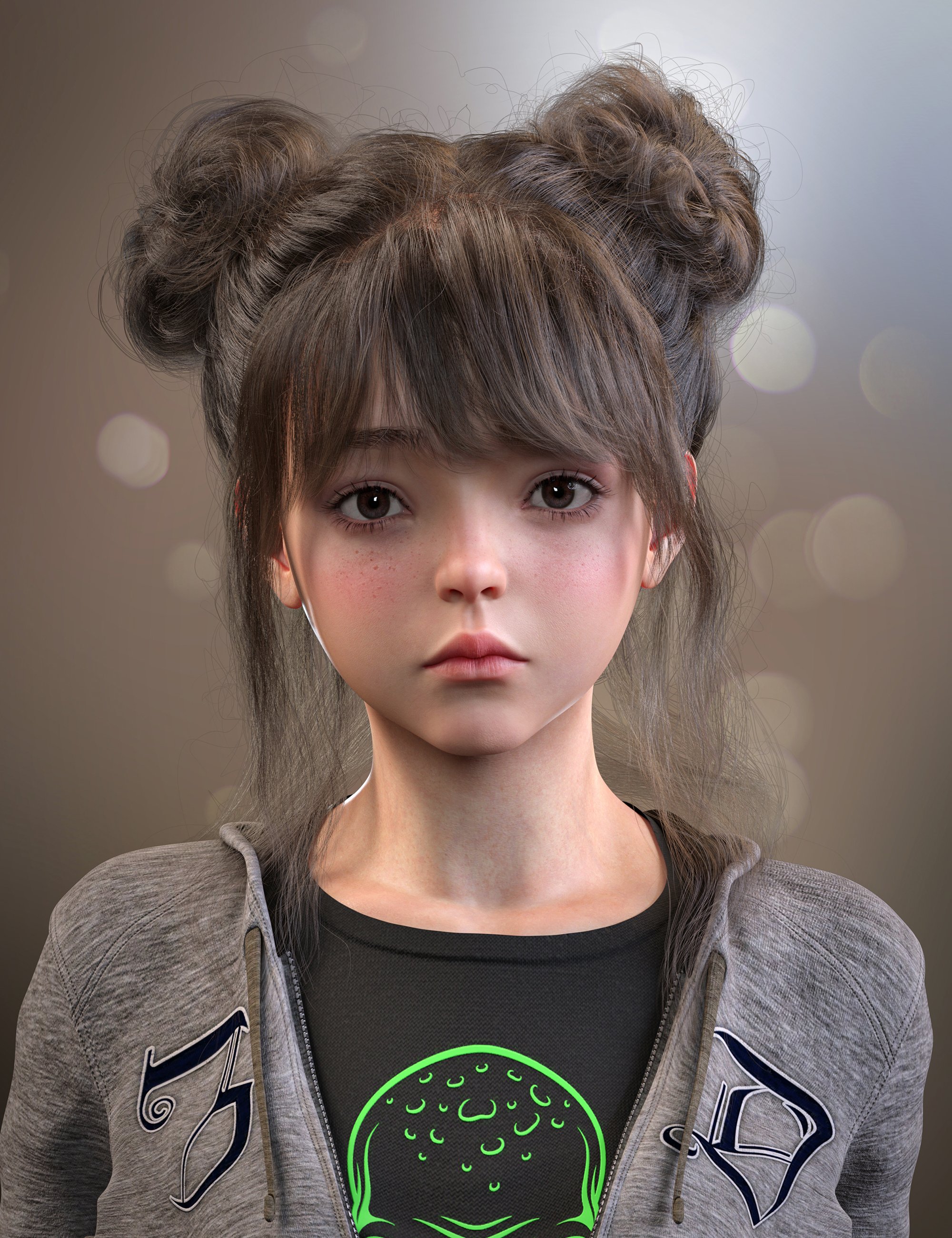 MB Shila Young HD For Genesis 9 Feminine 2025 - Free Daz 3D Models