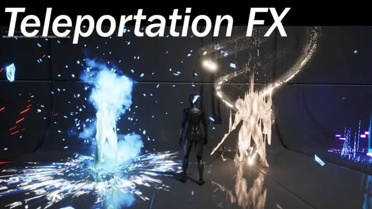 Teleportation FX. 2025 - Free Daz 3D Models