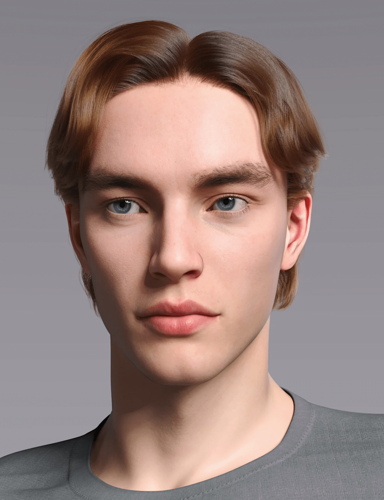 DForce Zack Hair For Genesis 9 2026 - Free Daz 3D Models