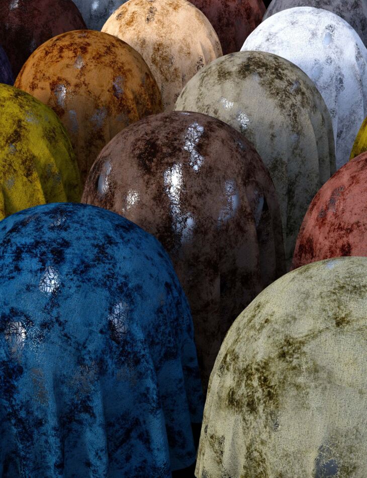 Torn Fabric Iray Shaders – MR [Repost] 2026 - Free Daz 3D Models