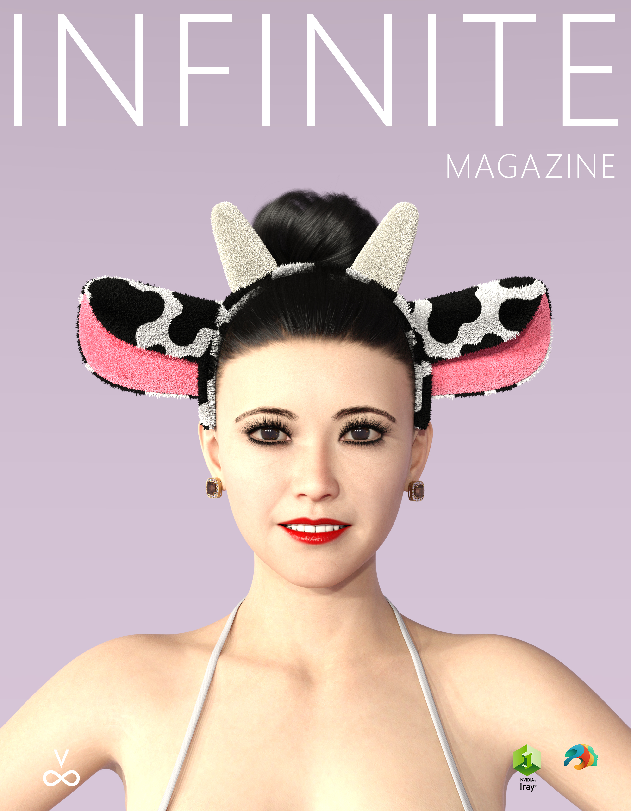 Moo Moo Ears For G8F & G8.1F 2026 - Free Daz 3D Models