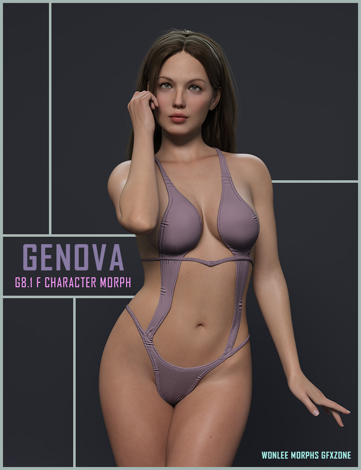 Genova G8.1 F Character Morph 2026 - Free Daz 3D Models