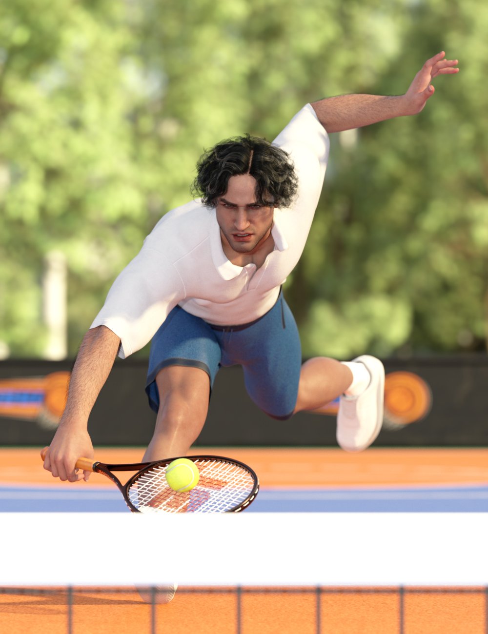 Tennis Hierarchical Poses For Genesis 9 And XI Tennis Set 2025 - Free ...