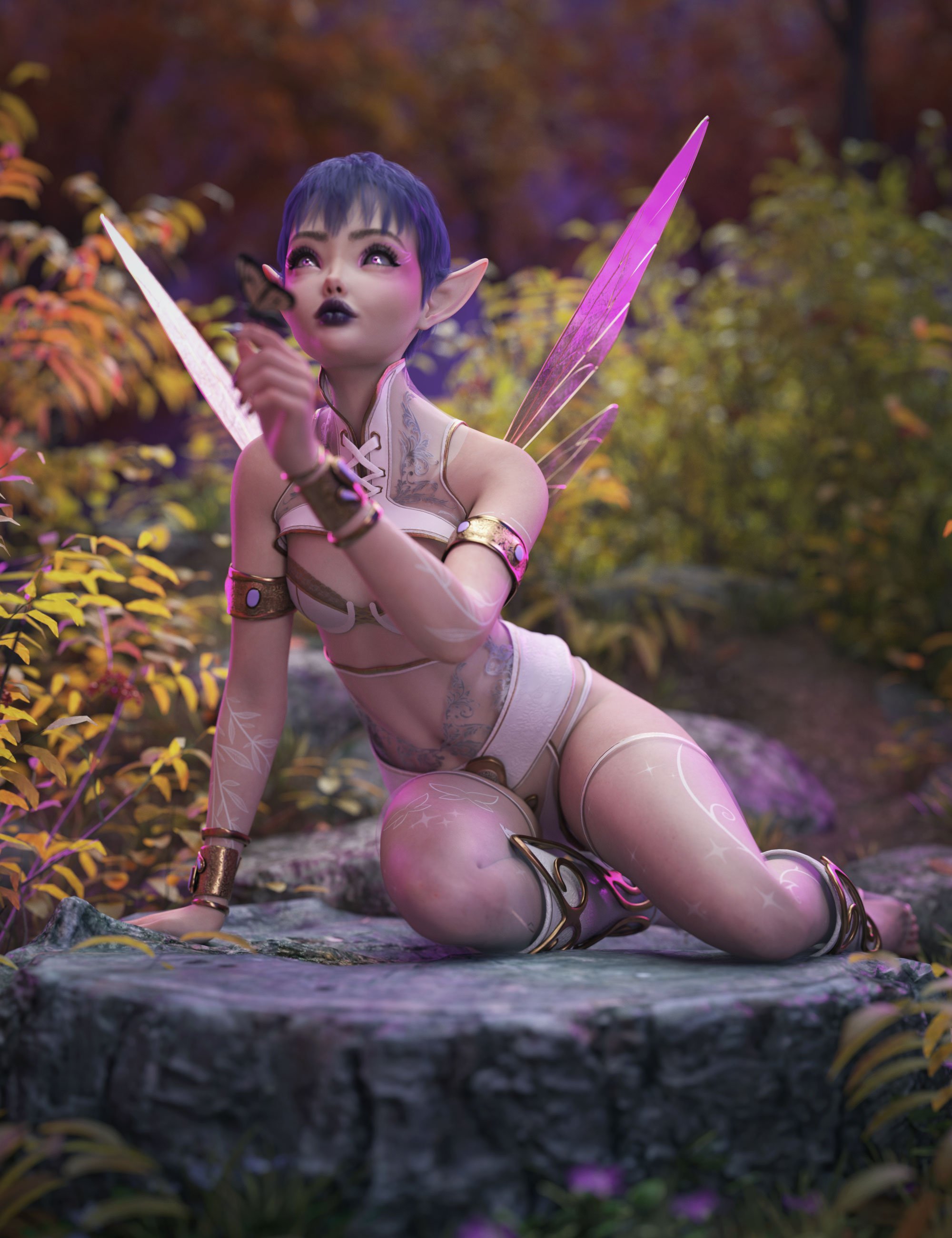 Pixie Hover Poses For Genesis 9 And 8 Female [Request]