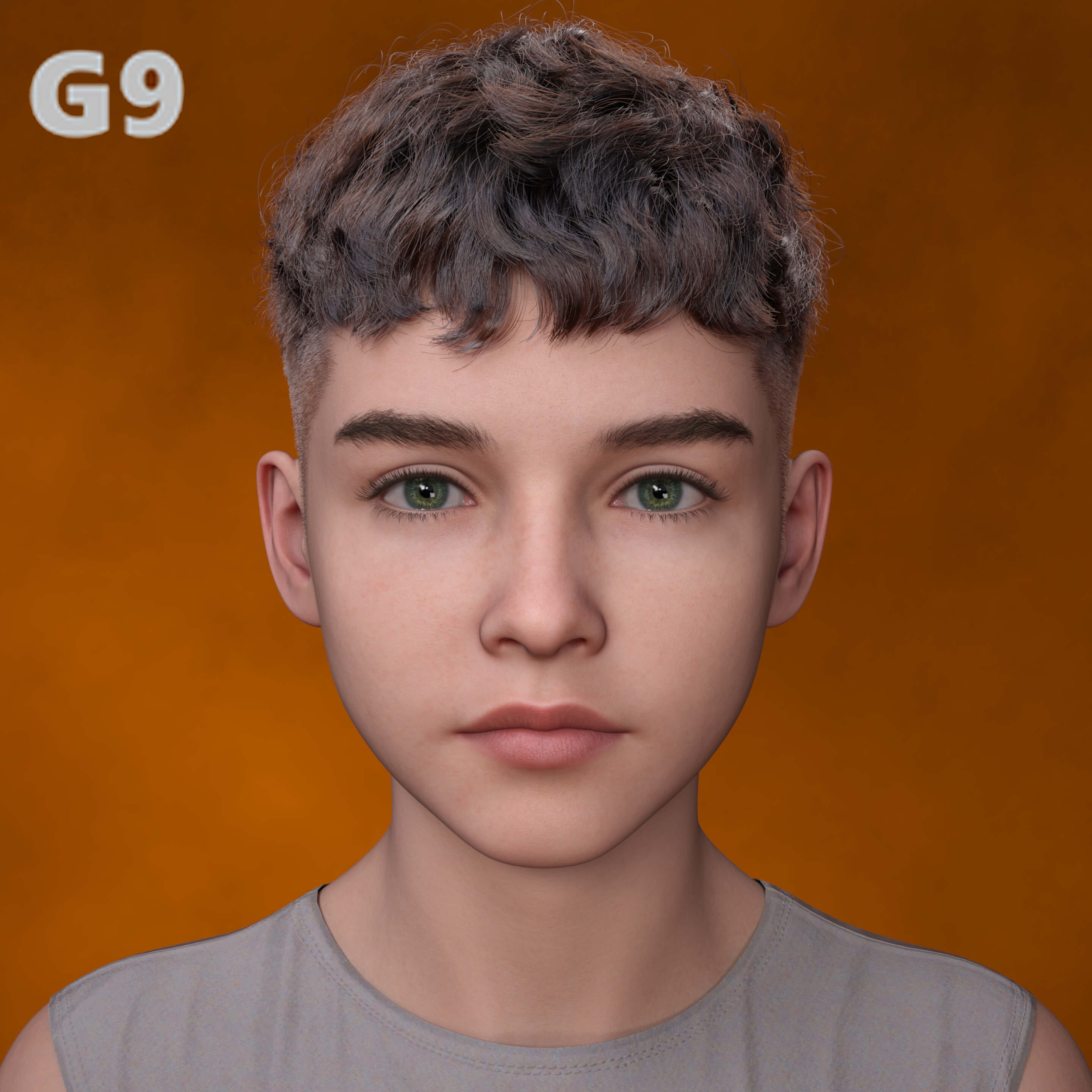 KK Oliver Character For Genesis 9 (New Link) 2026 - Free Daz 3D Models