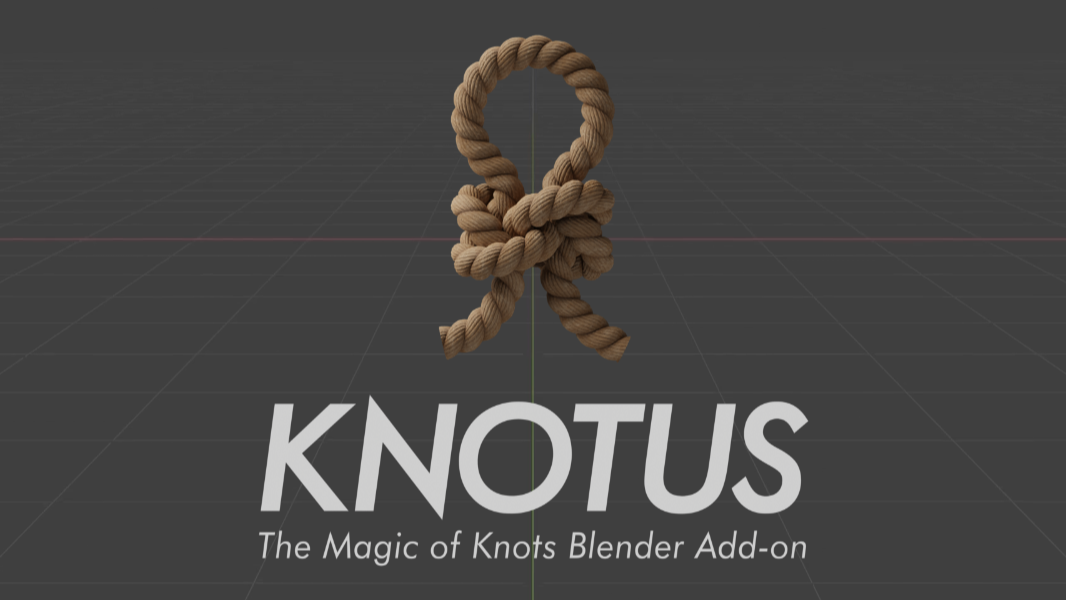 Knotus -The Masic Of Knots Blender Add-On – 2025 - Free Daz 3D Models