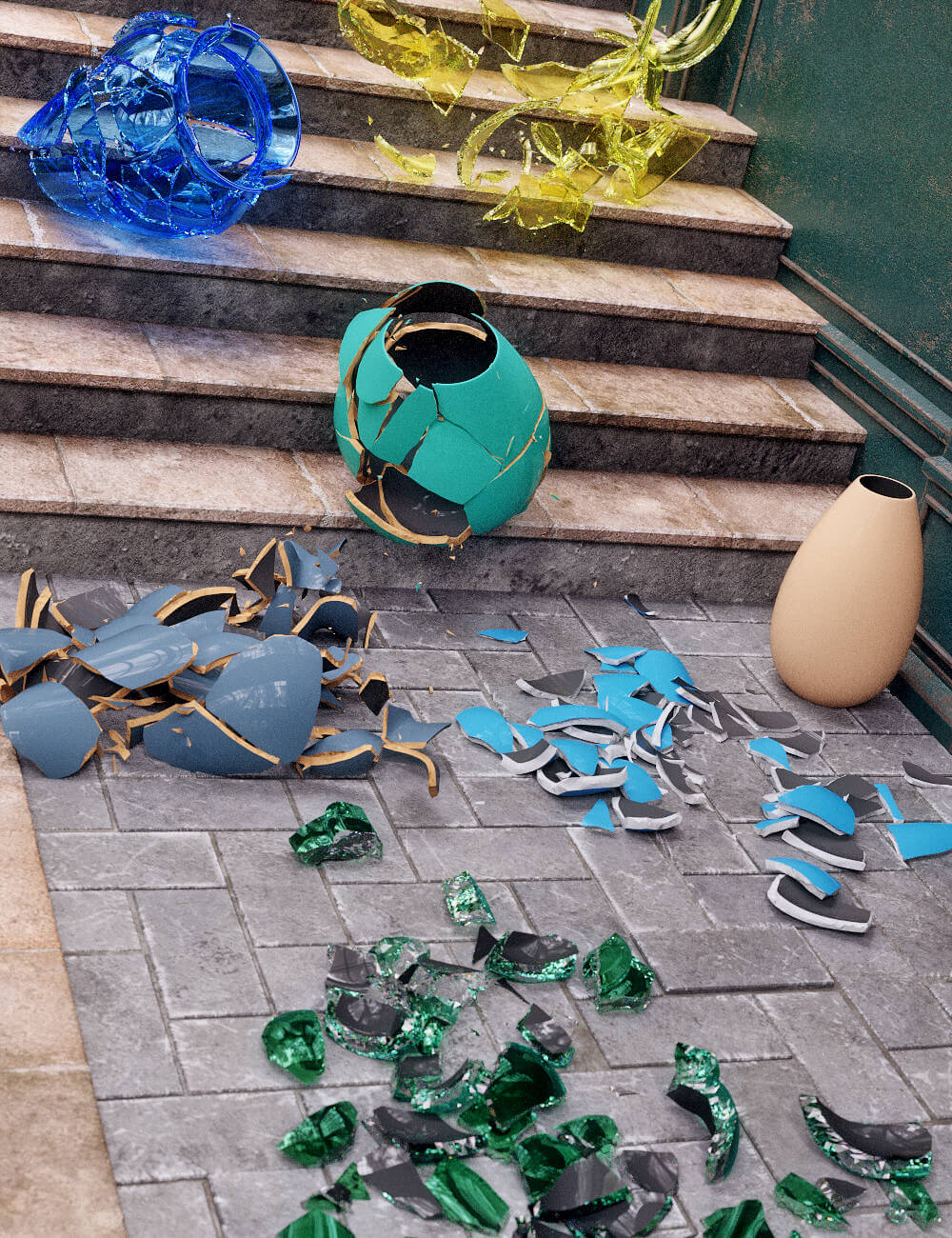 MMX Broken Pottery 01 [Request]