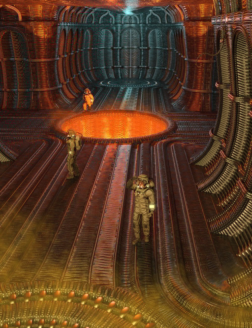 Easy Snap Alien Base 2025 - Free Daz 3D Models