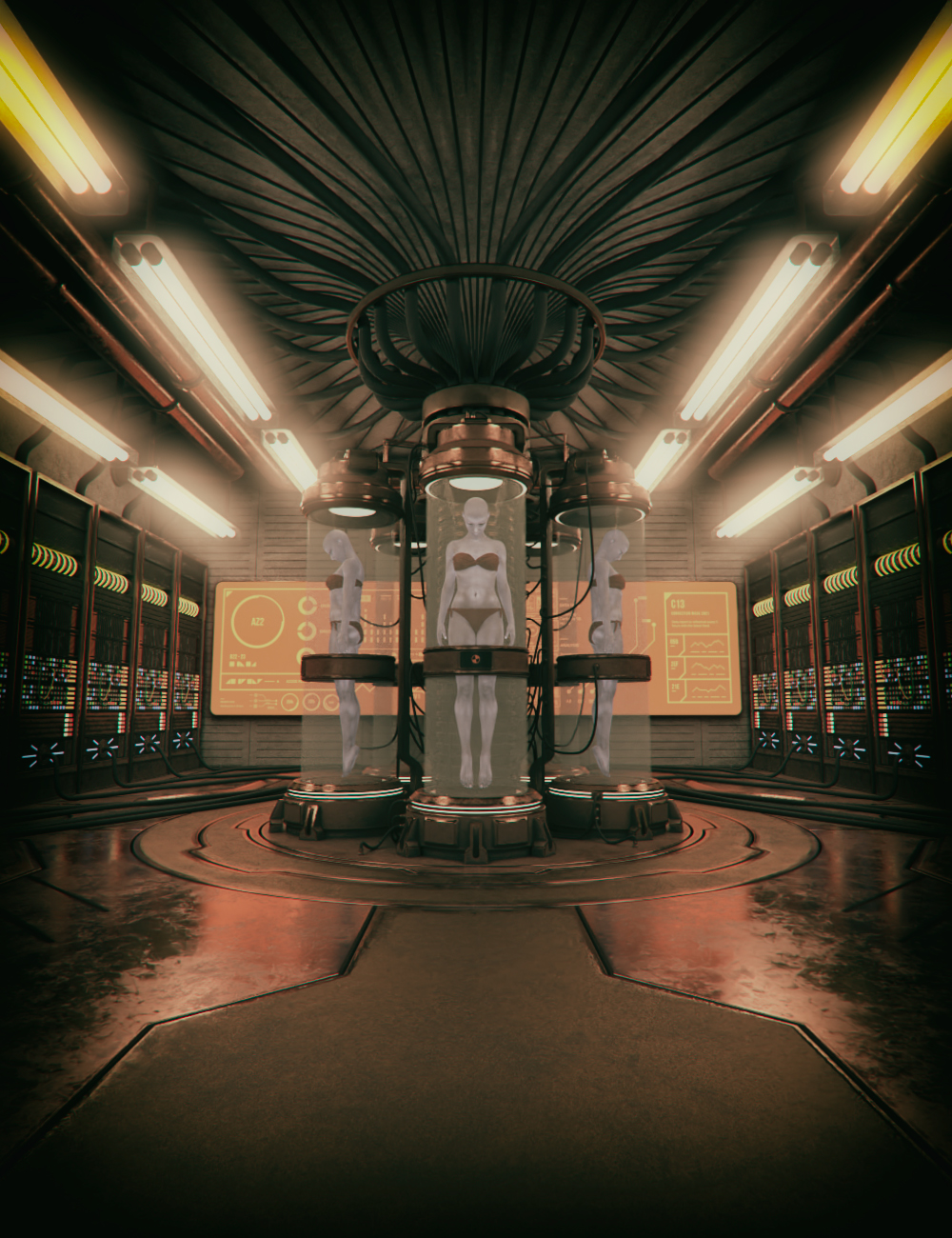 Genetic Clone Laboratory (re-upload Of Dead Post) 2025 - Free Daz 3D Models