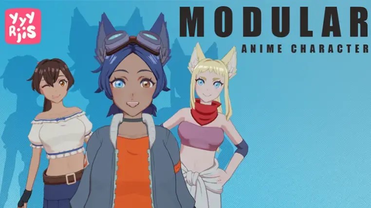 Modular Anime Character 2025 - Free Daz 3D Models