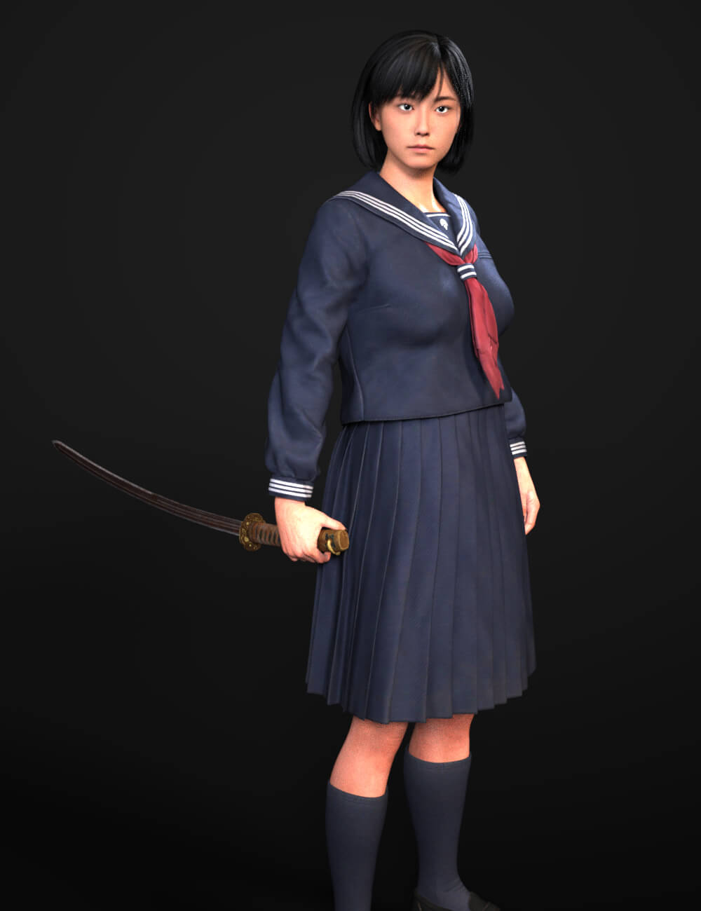 Hinako For Genesis 8 Female 2025 - Free Daz 3D Models