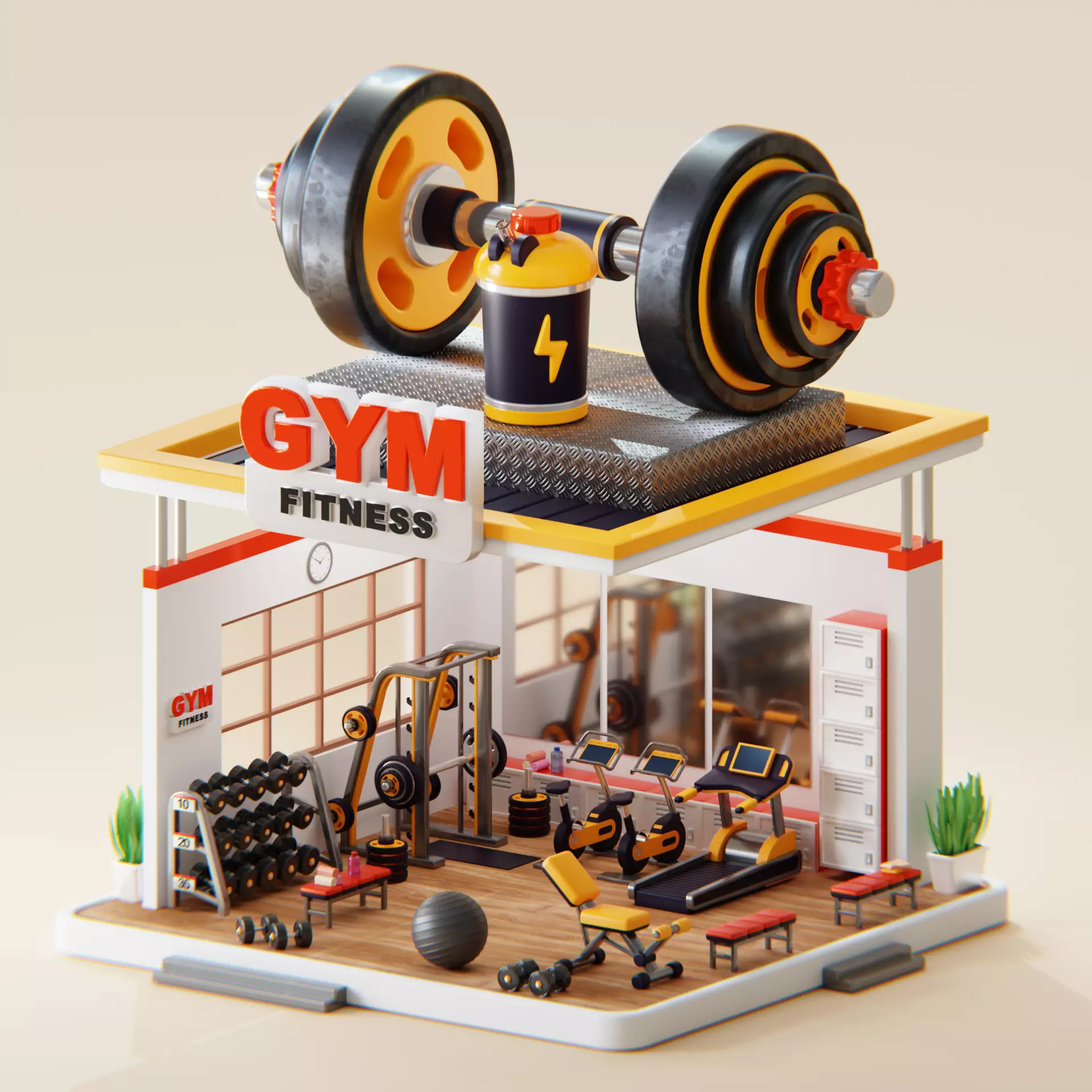 Isometric Gym Fitness [Request]