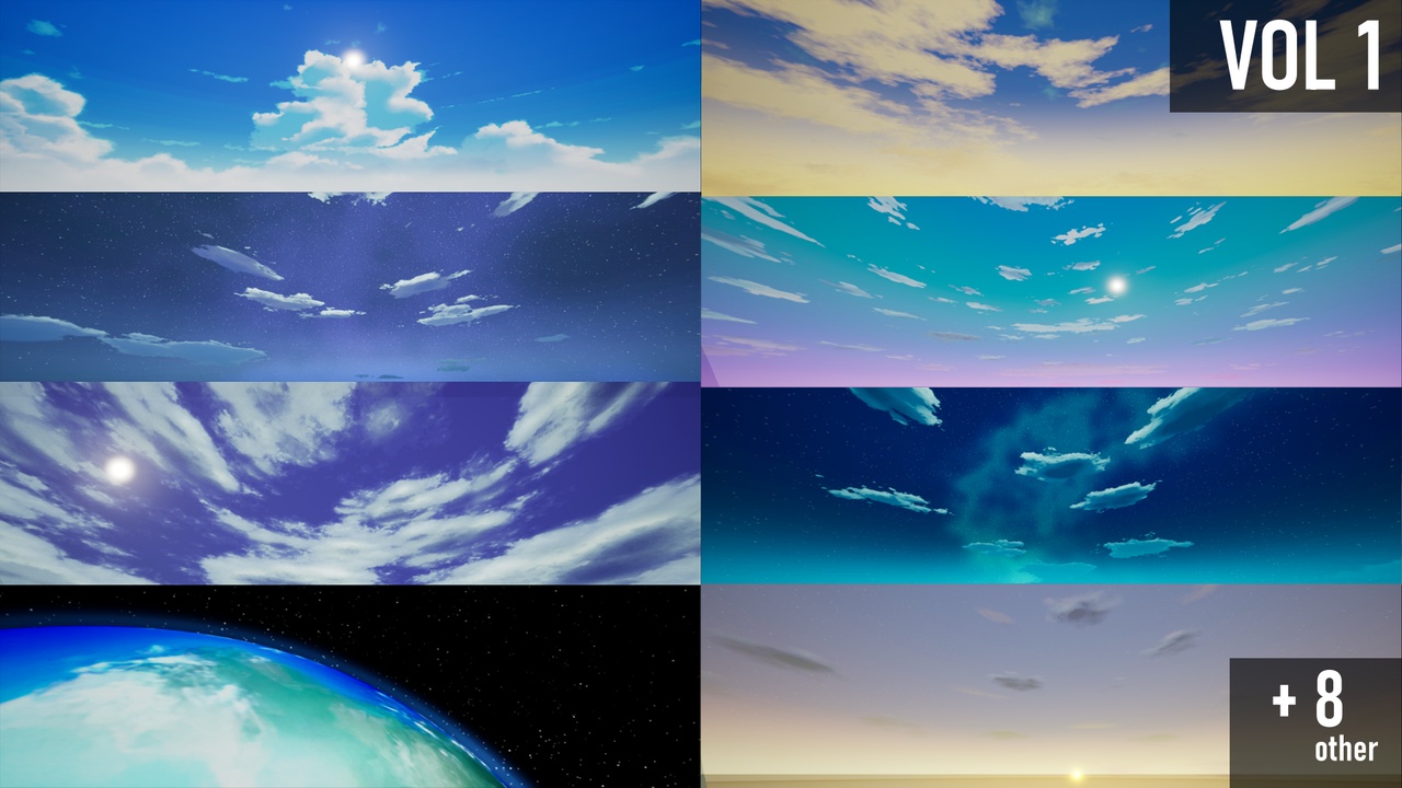 ANIME SKYBOX V1 2025 - Free Daz 3D Models