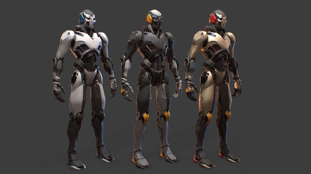 Sci-Fi Robot Character Pack 2026 - Free Daz 3D Models