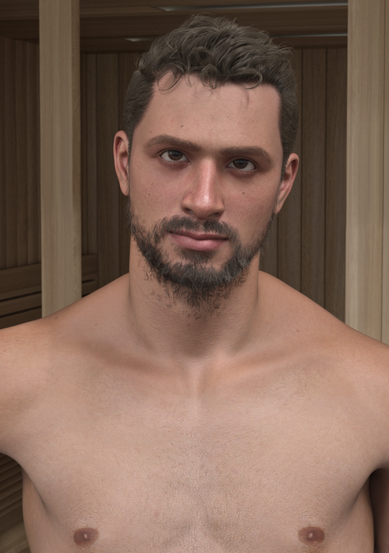 Bernárd Character Morph For Genesis 9 [Male] 2025 - Free Daz 3D Models