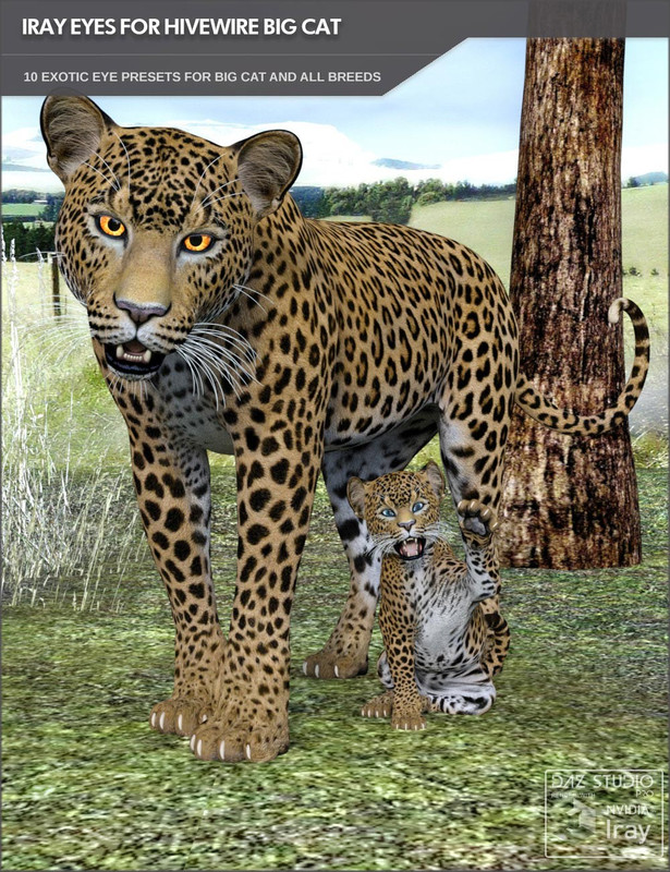 Iray Eyes For The HiveWire Big Cat (re-upload Of Dead Post, NLA) 2025 ...