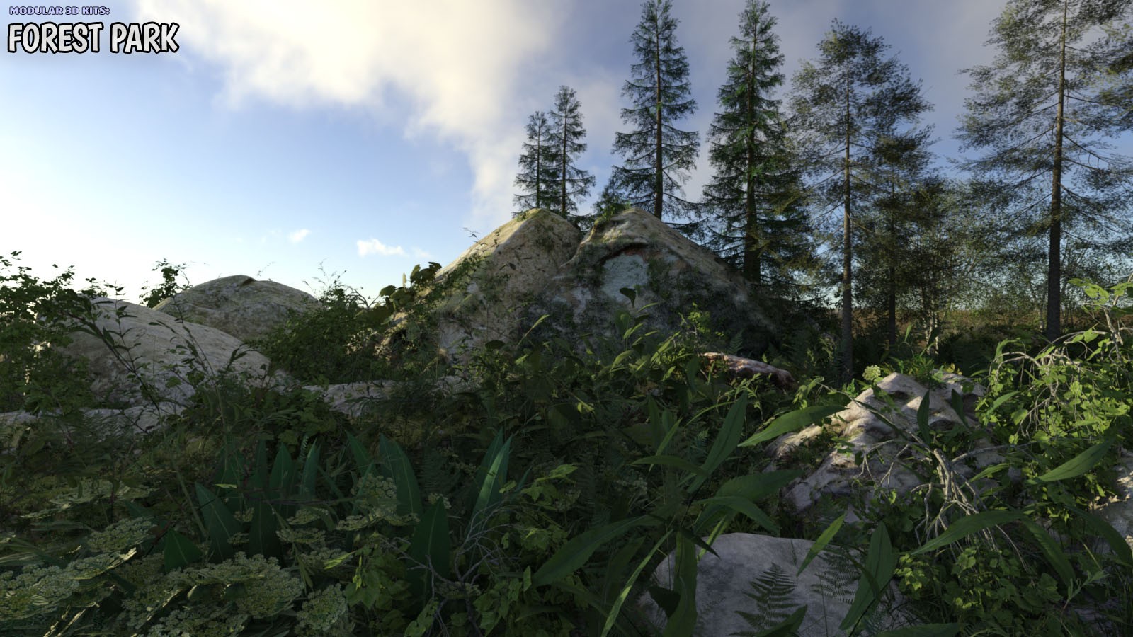 Modular 3D Kits: Forest Park [Request]