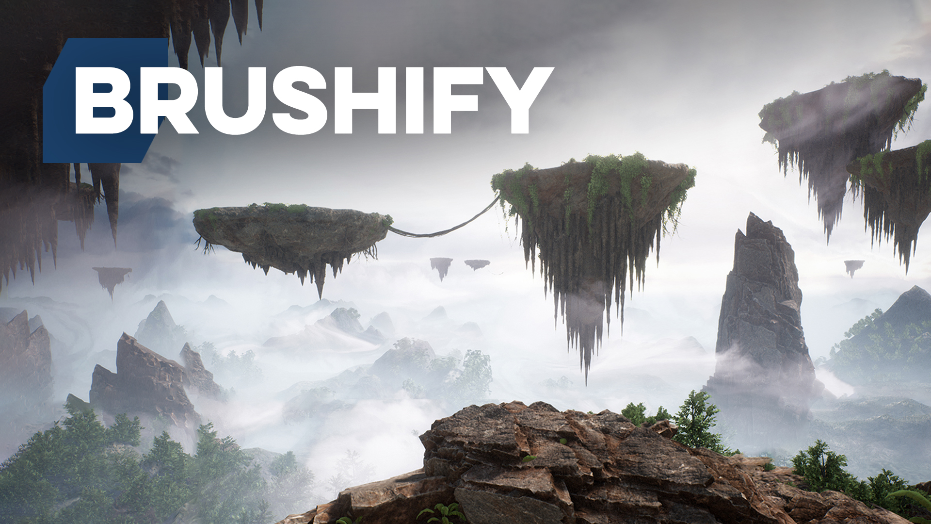 [RP] Brushify - Floating Islands 2025 - Free Daz 3D Models