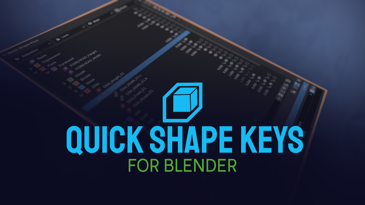 Quick Shape Keys - Blender Add-on [Request]