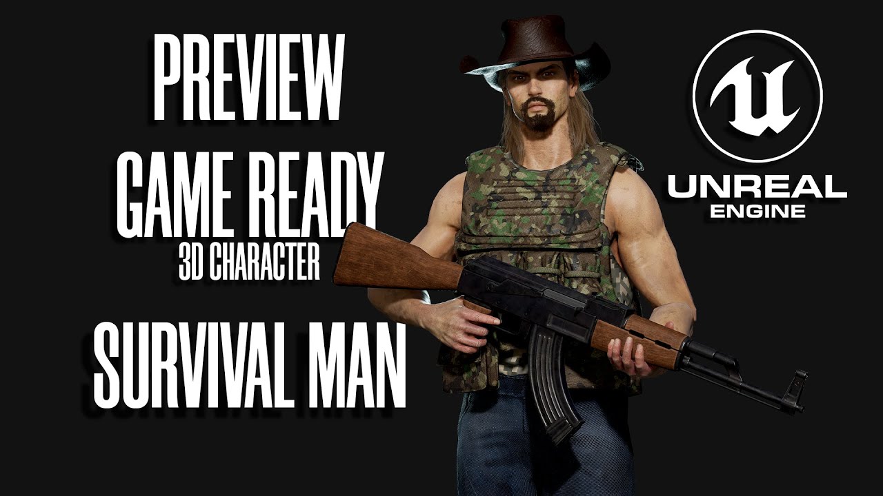 Customizable Survival Man 2026 - Free Daz 3D Models