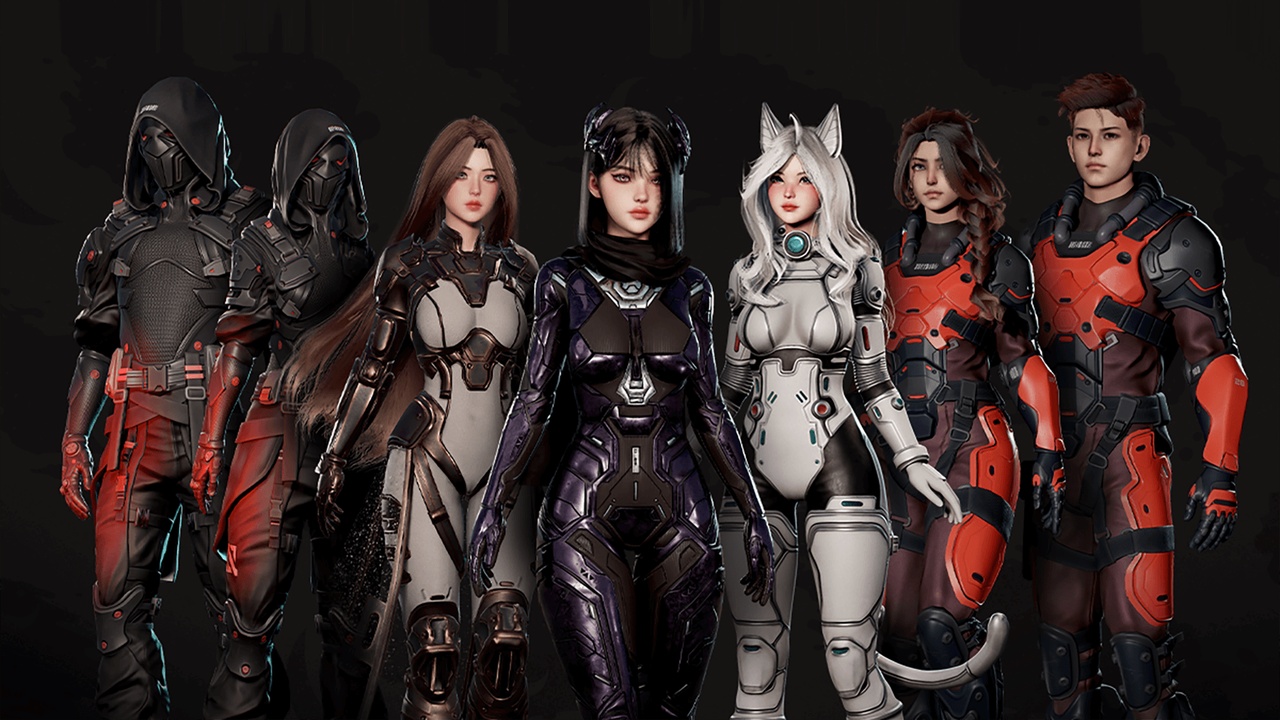 Stellar Sci-Fi Pack: Male And Female Characters 2026 - Free Daz 3D Models