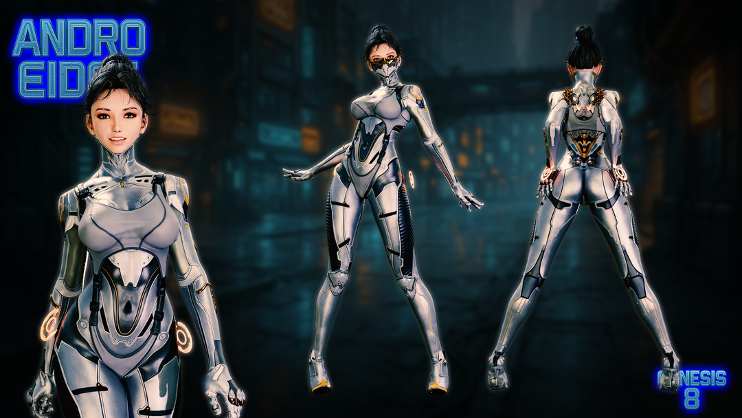 Stellar Blade – Andro Eidos For G8F 2025 - Free Daz 3D Models