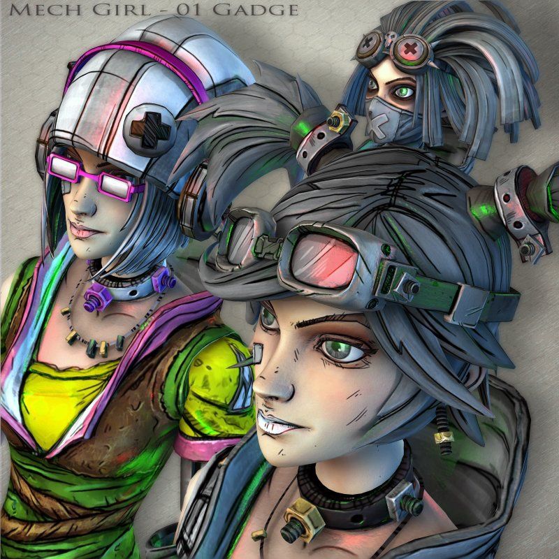 Mech Girl-01 Gadge [Request]