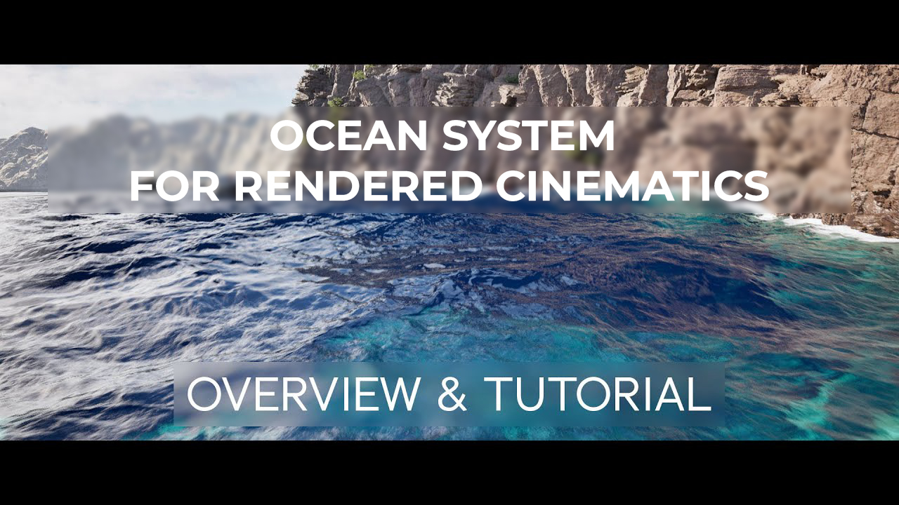 Ocean System For Rendered Cinematics 2025 - Free Daz 3D Models