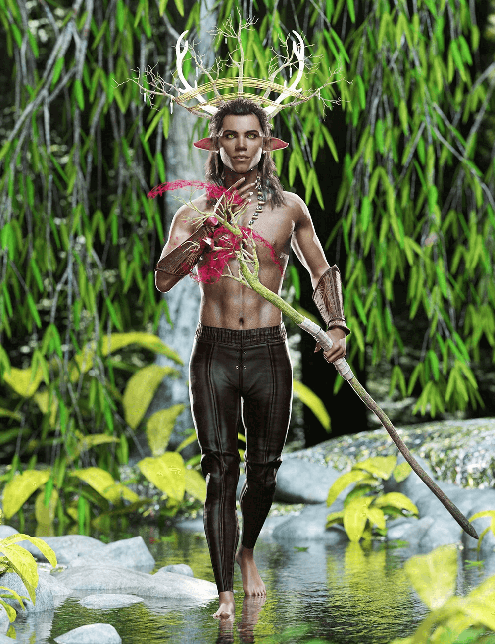 Forest Guardian Poses For Silvan [Request]