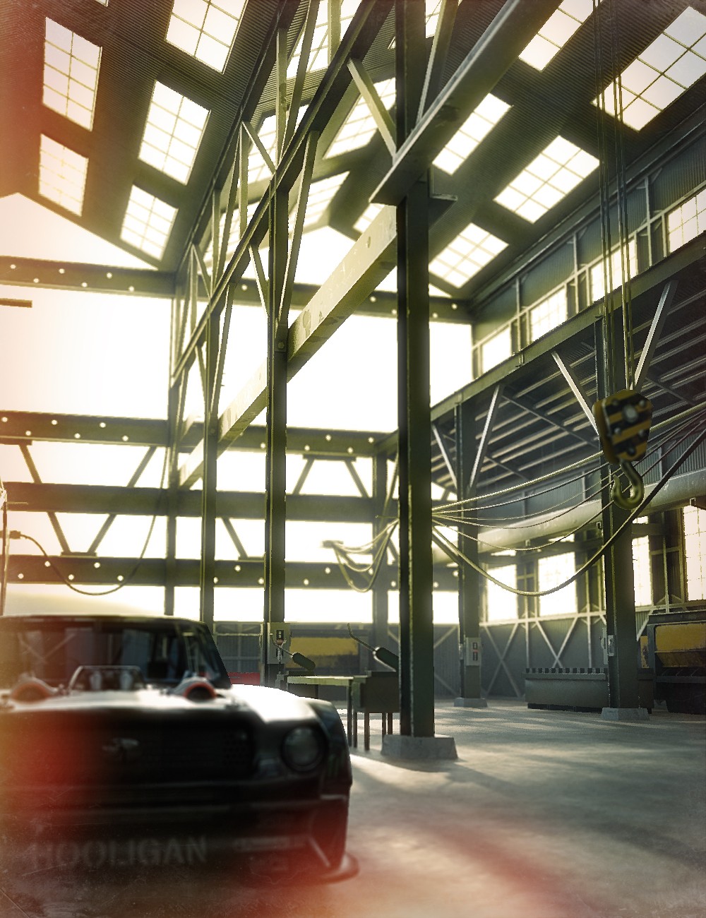 Industrial Garage 2026 - Free Daz 3D Models