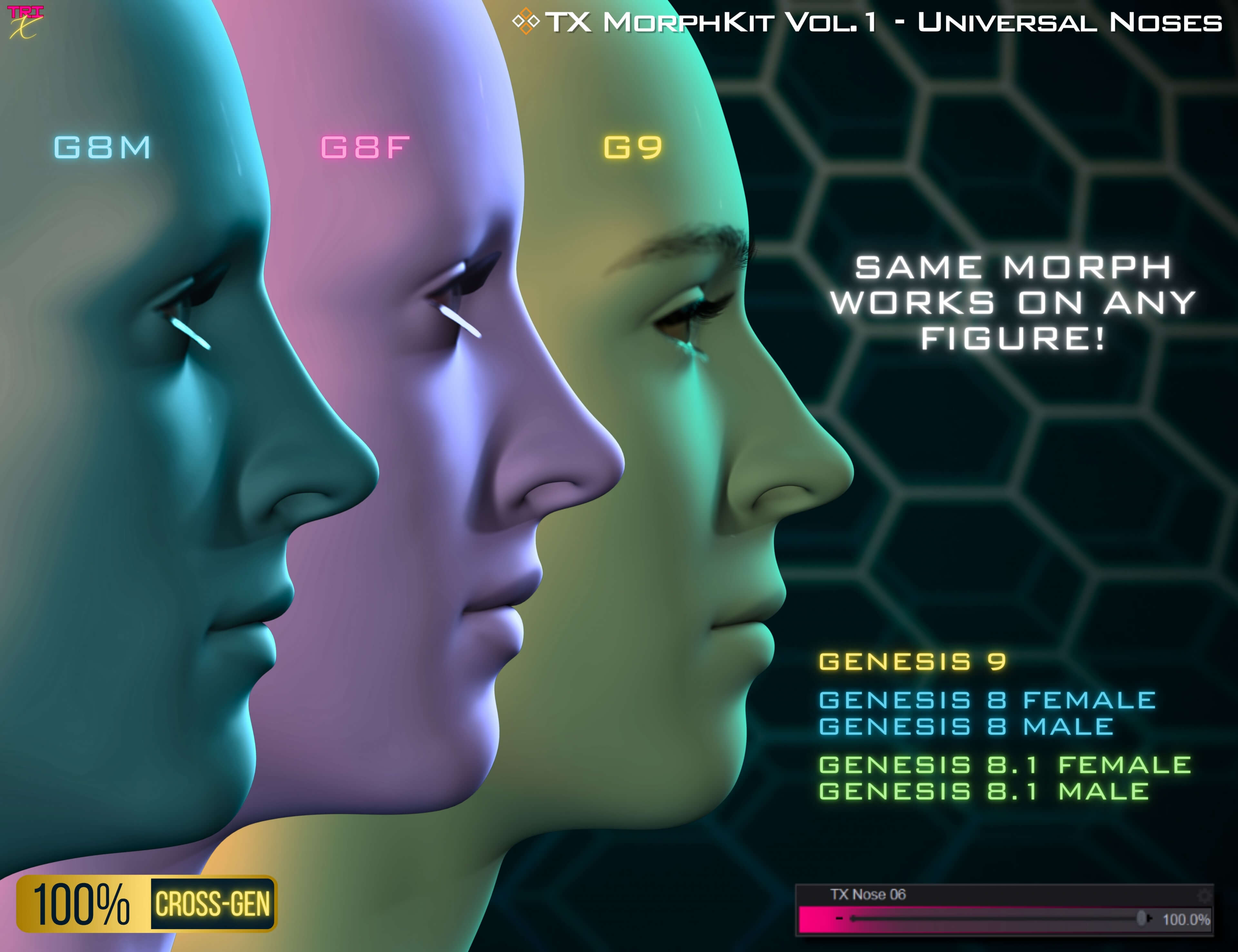 TX MorphKit Vol.1 - Universal Noses [Request]