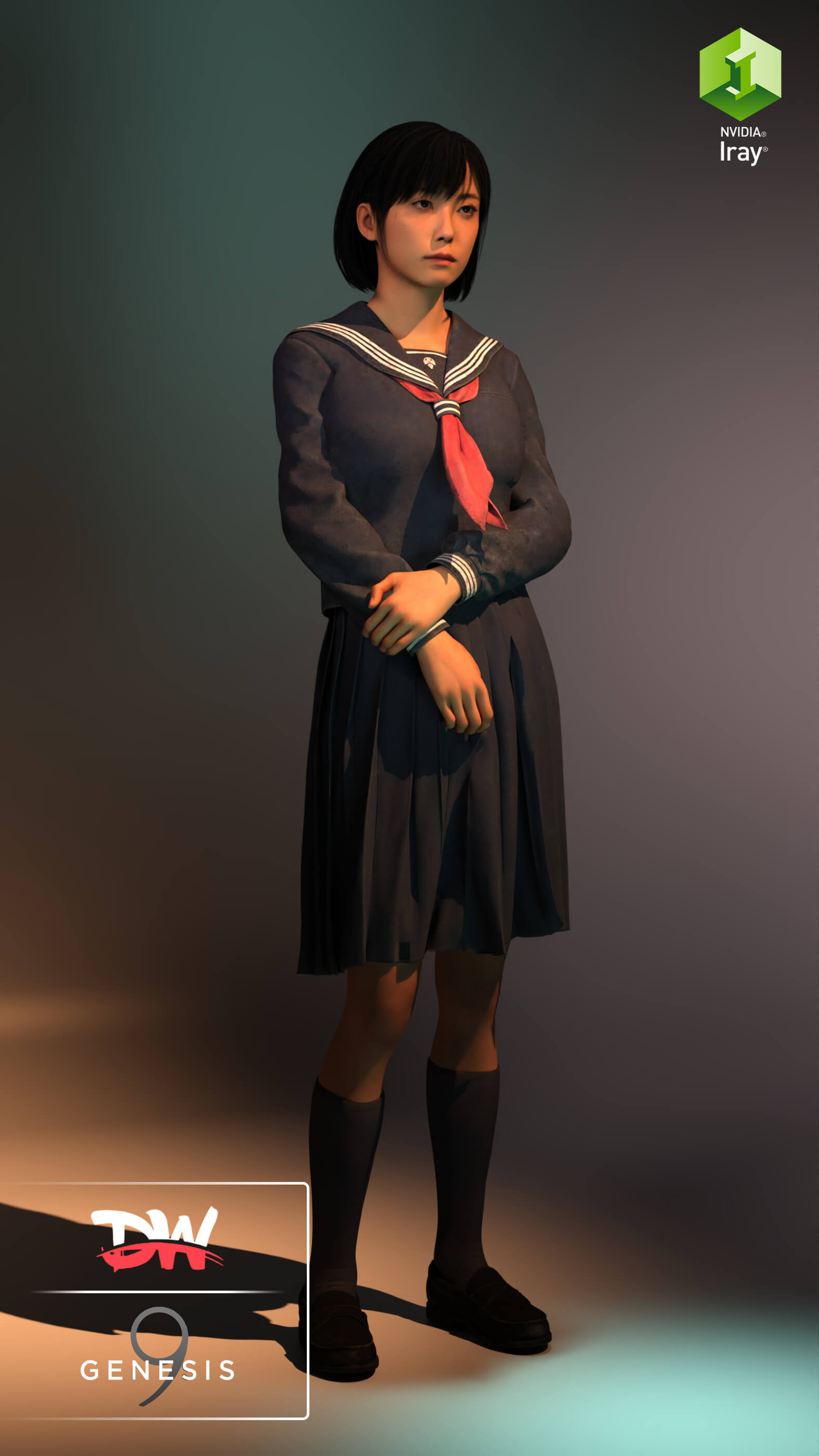 Silent Hill F Hinako Shimizu Daz G9F 2026 - Free Daz 3D Models