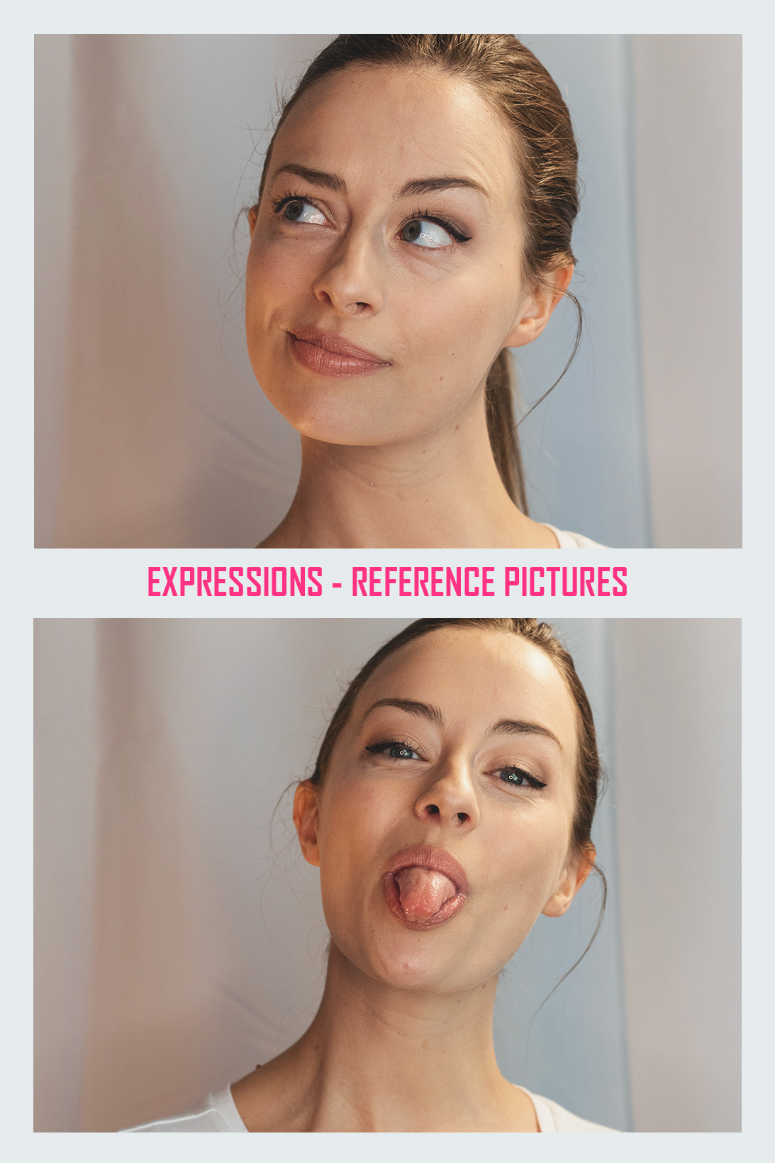 Expressions - Reference Pictures For Creators 2025 - Free Daz 3D Models