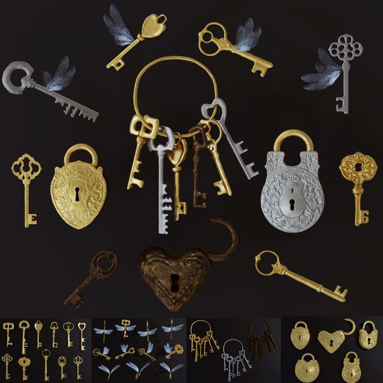 Magic Keys 2025 - Free Daz 3D Models