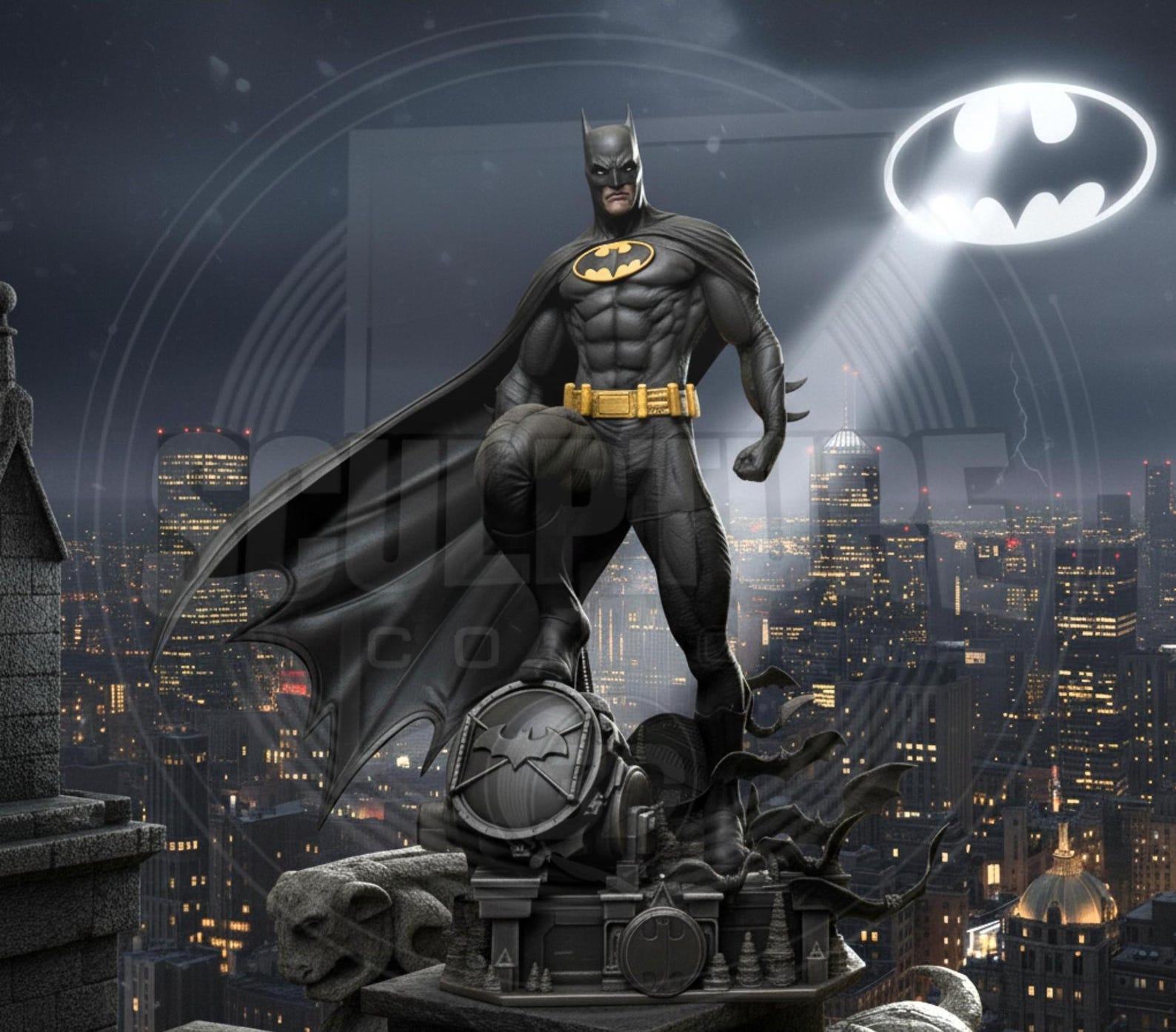 Batman STL 2025 - Free Daz 3D Models