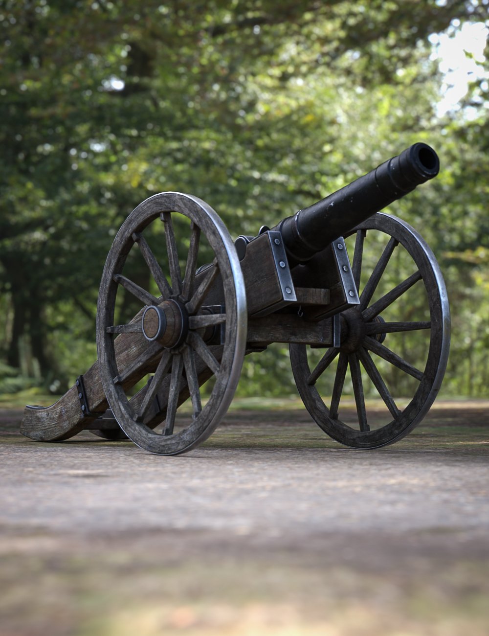 Or3d Field Gun 2026 Free Daz 3d Models