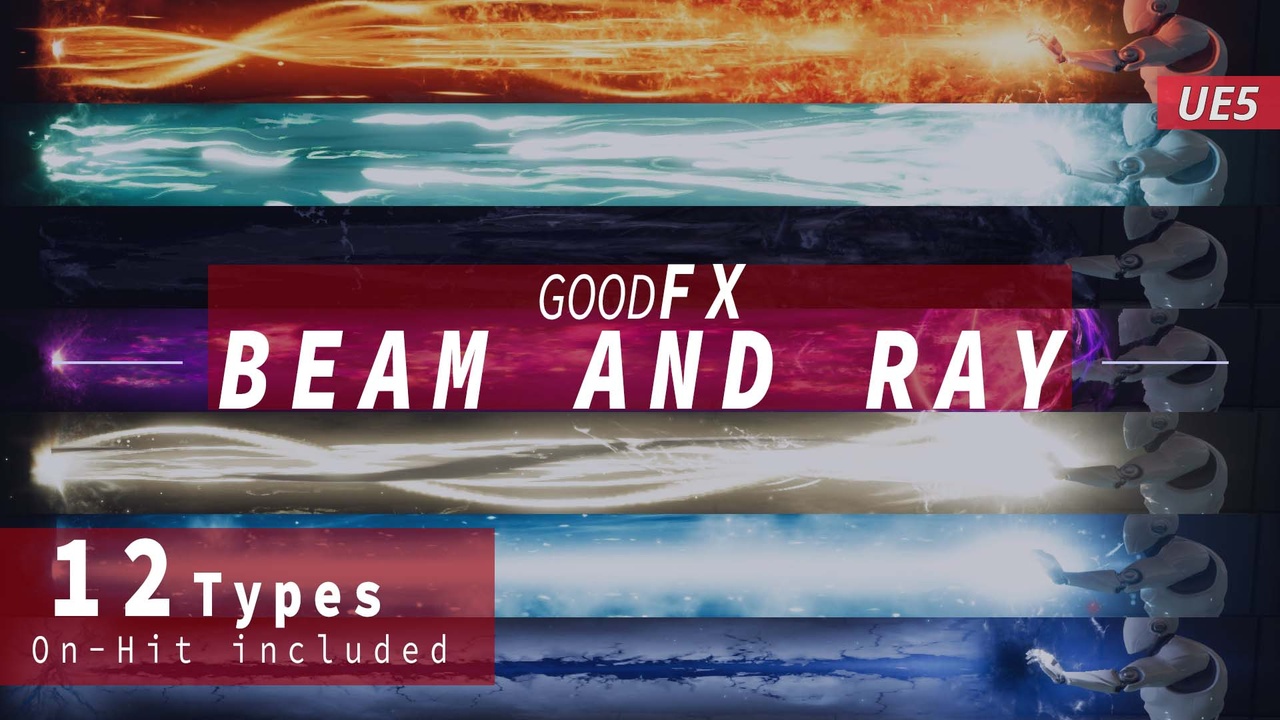 Good FX : Beam And Ray 2025 - Free Daz 3D Models