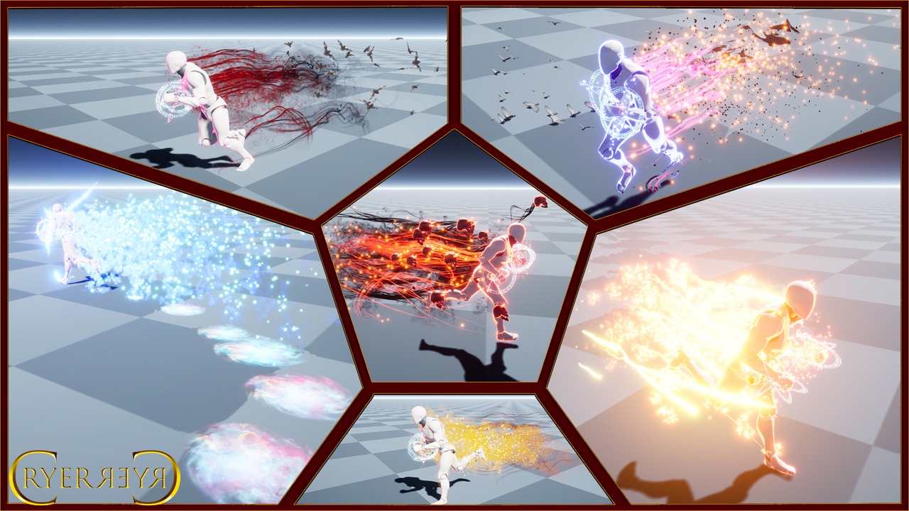 Niagara Dash Effects 2025 - Free Daz 3D Models