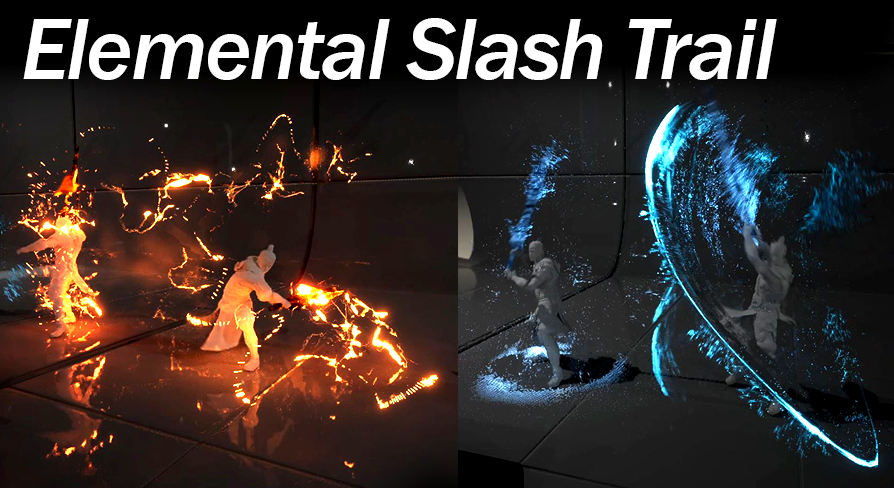 Slash Trail FX Elemental 2025 - Free Daz 3D Models