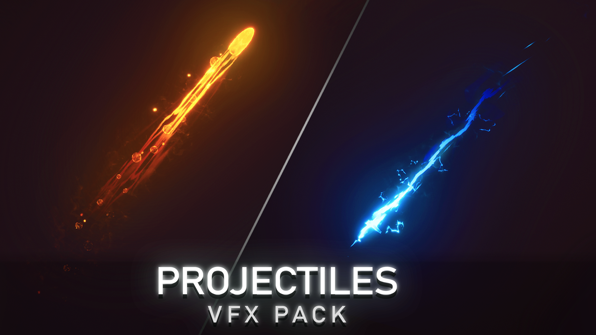 Projectiles VFX Pack Vol 1 2025 - Free Daz 3D Models
