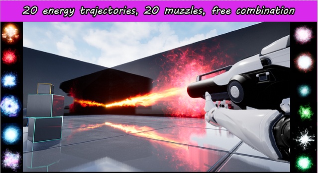 Energy Weapon VFX Pack 2025 - Free Daz 3D Models