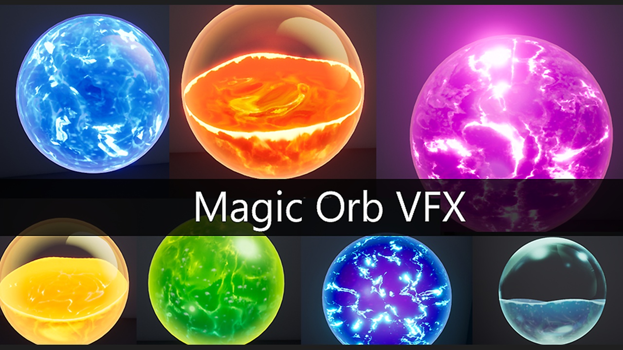 Magic Orb VFX And Material 2025 - Free Daz 3D Models