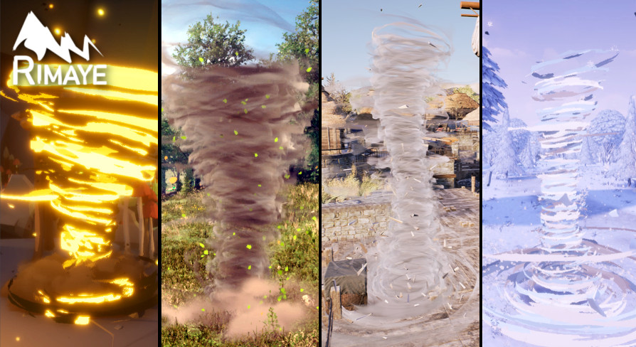 Tornadoes VFX Pack 2025 - Free Daz 3D Models