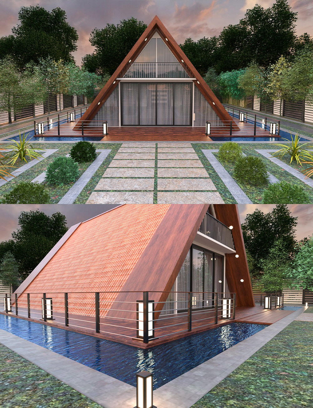 Floating A Frame House [Request]
