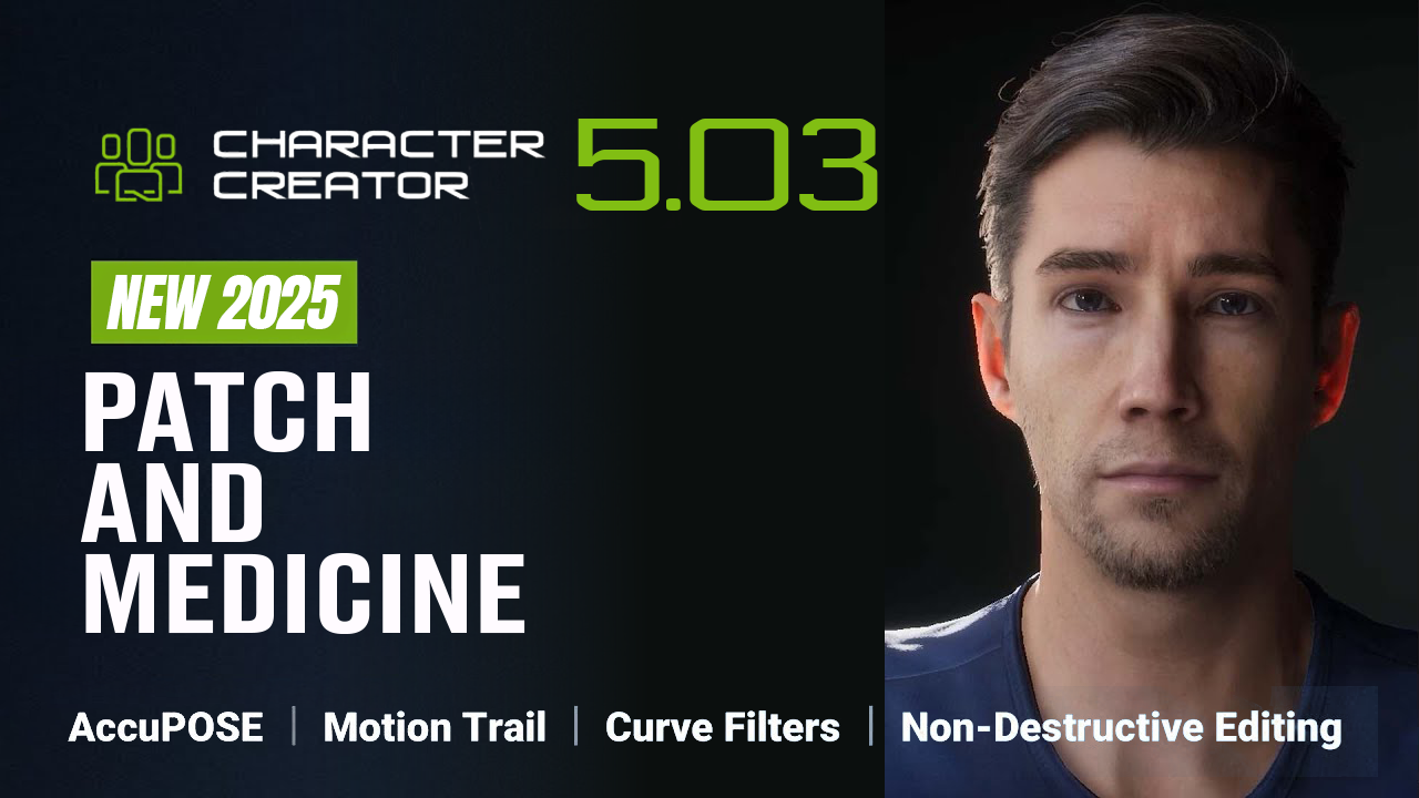 Character Creator 5.03.1029.1 2025 - Free Daz 3D Models