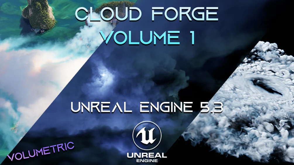 Cloud Forge - VDB Cloud Pack Volume 1 2025 - Free Daz 3D Models